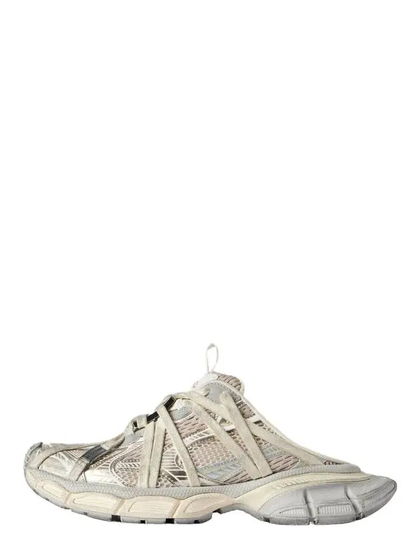 Balenciaga 3xl Extreme Laces Mule - Beige