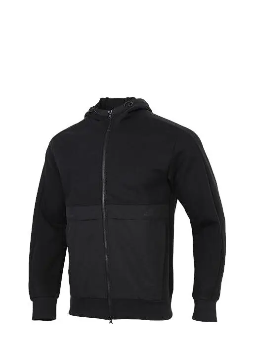 Adidas Hooded Jacket - Black