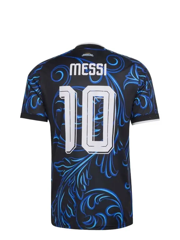 Adidas Lionel Messi Argentina 2026 Away Jersey - Black/lucid Blue