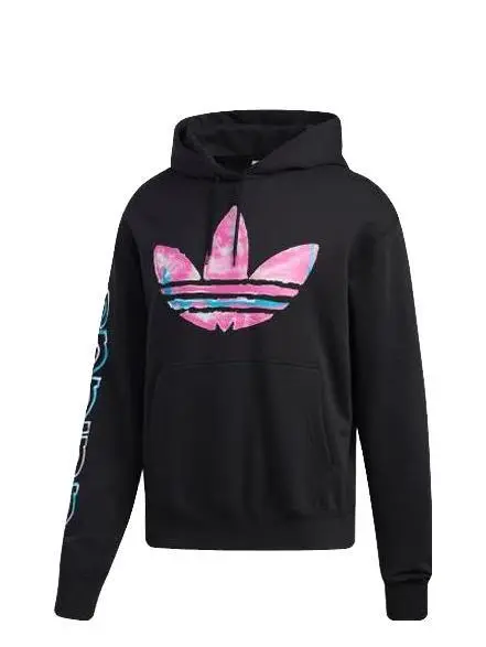 Adidas Originals Watercolor Graphic Hoodie - Black