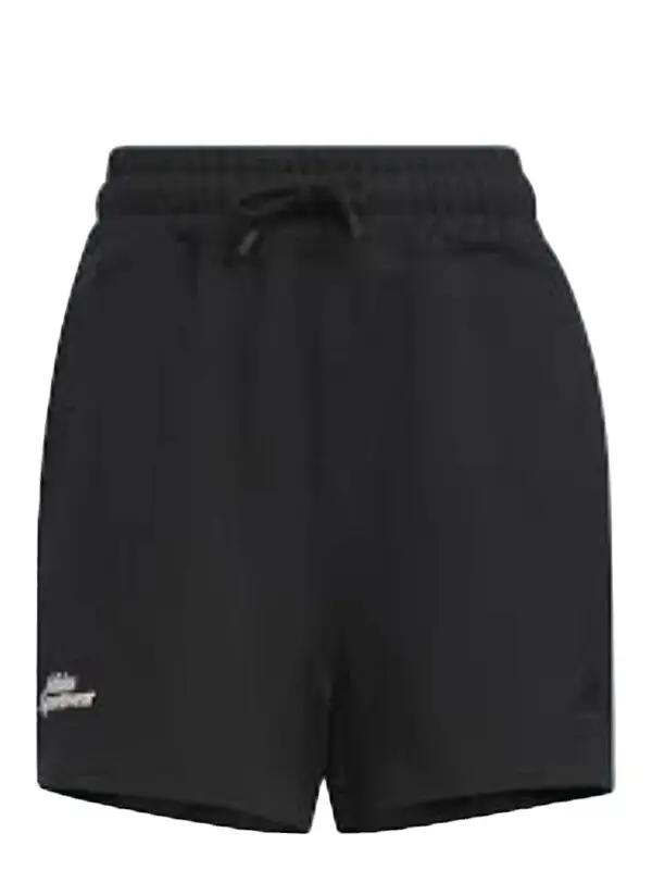Adidas Lounge Knit Shorts - Black
