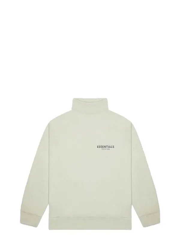 Fear Of God Mock Neck Sweatshirt - Green/grey
