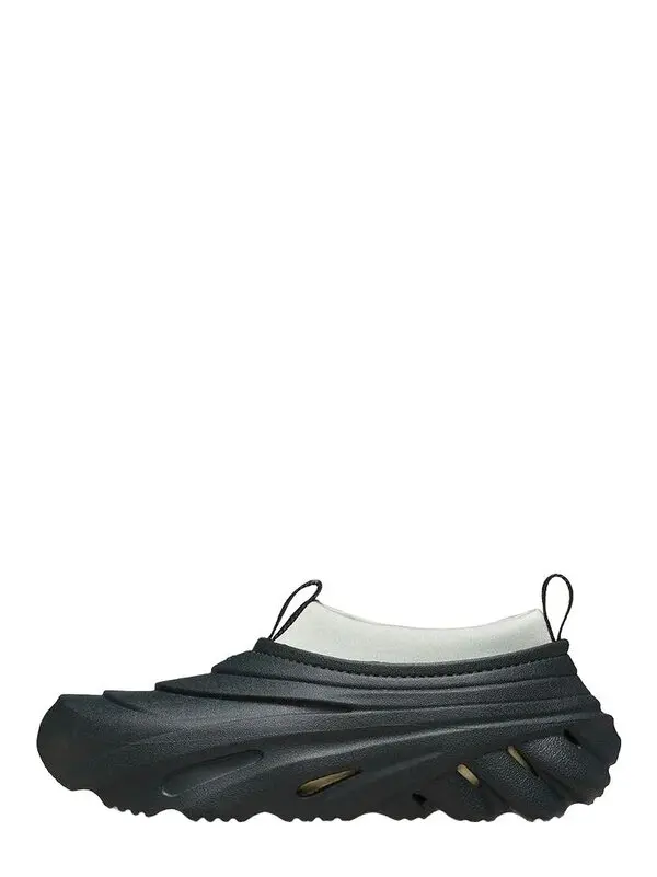 CROCS Echo Storm "kelp" Clogs - Black/white