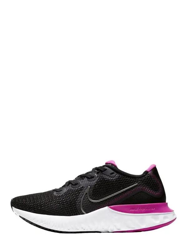 Nike Renew Run Athletic Sneakers - Black
