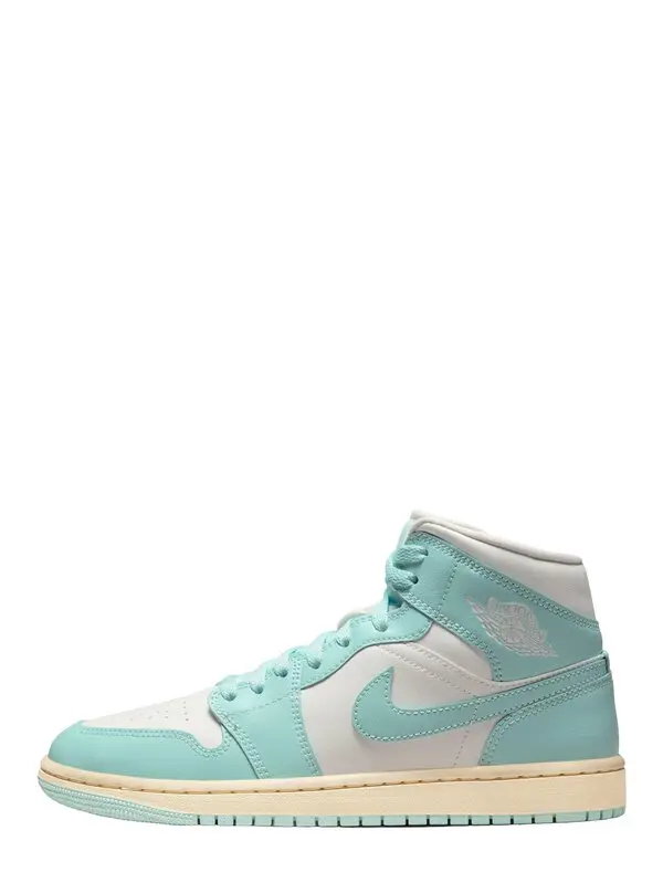 JORDAN 1 Mid Sneakers - Blue/white