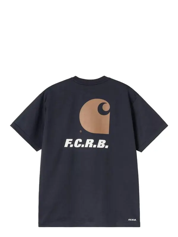 Carhartt Work In Progress X F.c.real Bristol Pocket S/s T-shirt - Blue