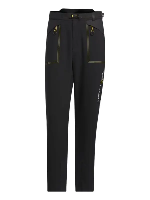 Adidas National Geographic Soft Shell Pants Asia Sizing - Black