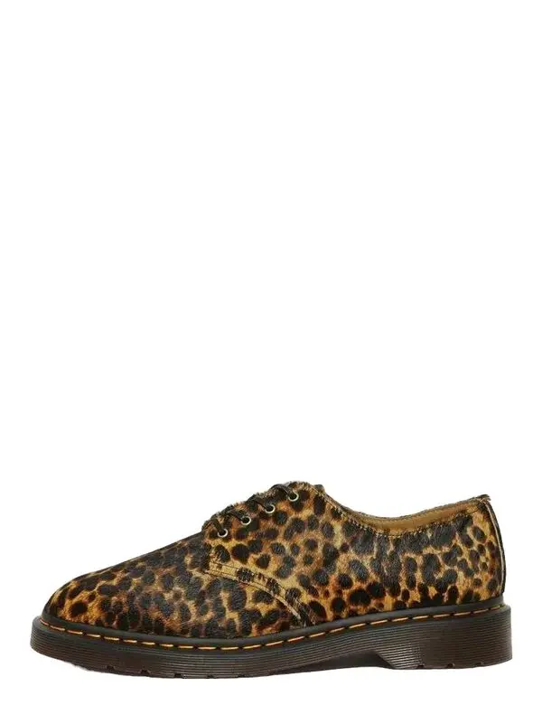 Dr. Martens 1461 Hair On Print Derby Shoes - Leopard