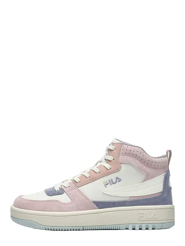 FILA Ventuno High Top Sneakers - Pink/white/blue