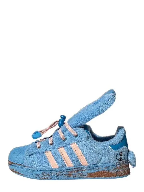 Adidas Melting Sadness X Originals Superstar 360 Sneakers - Blue/pink