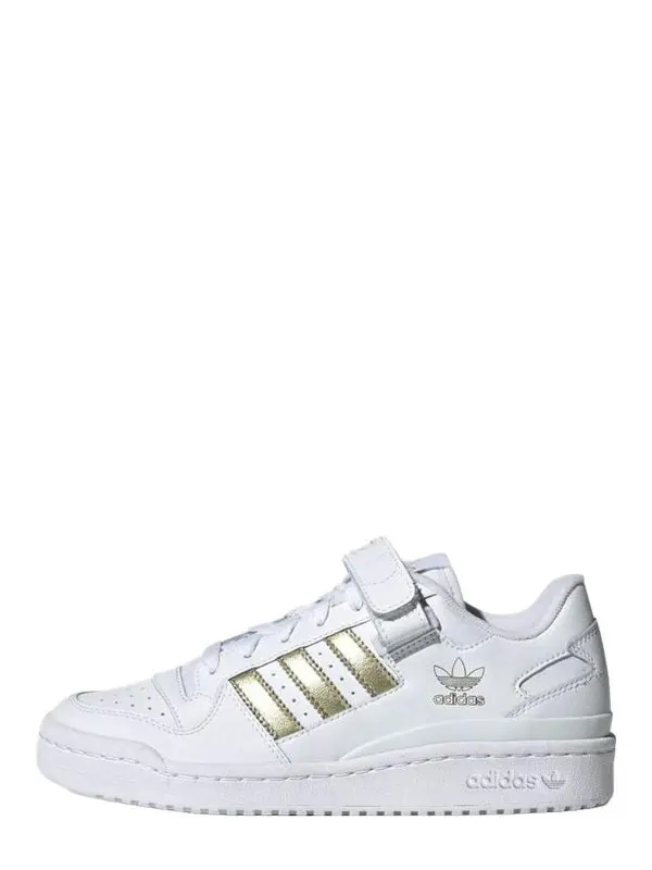 Adidas Forum Low Sneakers - White/gold