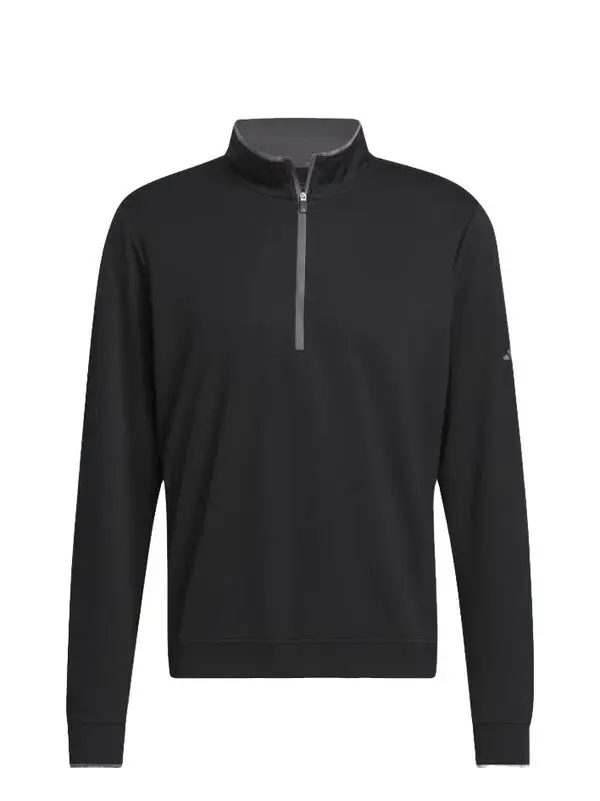 Adidas Lightweight Half-zip Top - Black