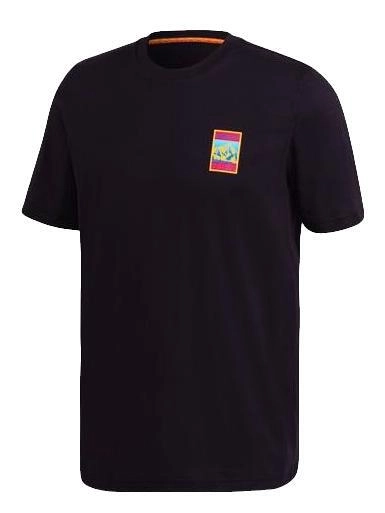 Adidas Originals Graphic Print Short Sleeve T-shirt - Black