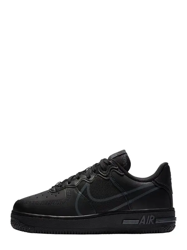 Nike Force 1 React Sneakers - Black