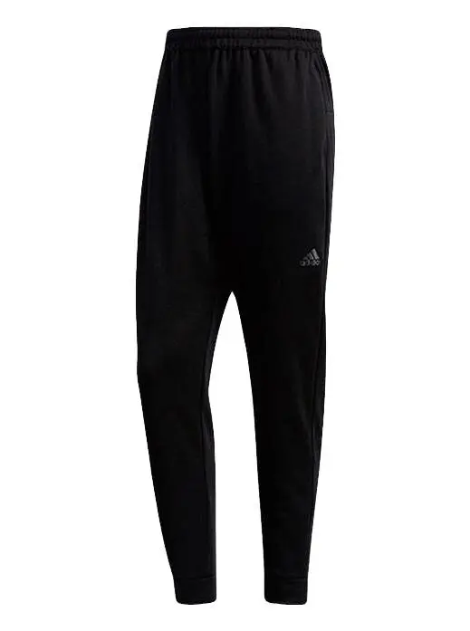 Adidas Alphabet Printing Knit Bundle Feet Sports Pants - Black