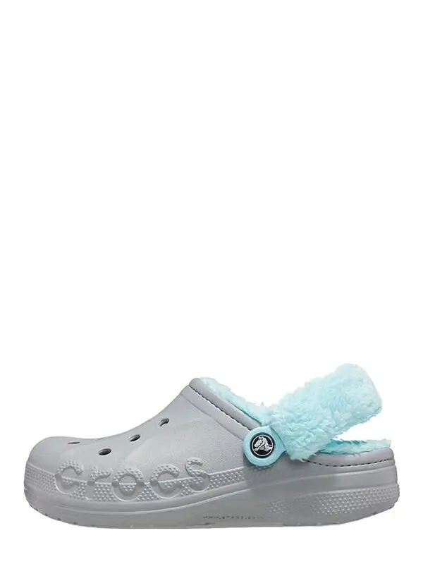 CROCS Classic Lined Clogs - Light Gray/blue