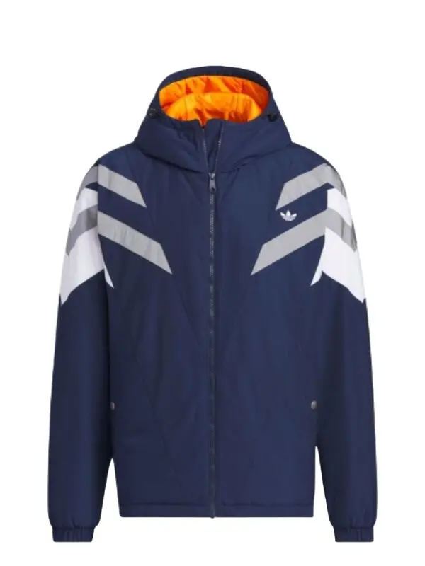 Adidas Vintage Pad Jacket Asia Sizing - Navy