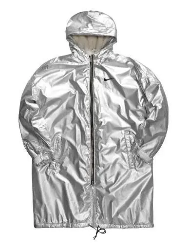 Nike Nrg Ti Parka X Fear Of God Jacket - Metallic Silver