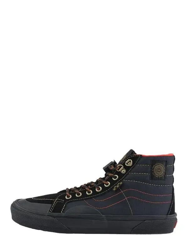 VANS Skate Sk8-hi Reissue X Spitfire Wheels Sneakers - Black/orange