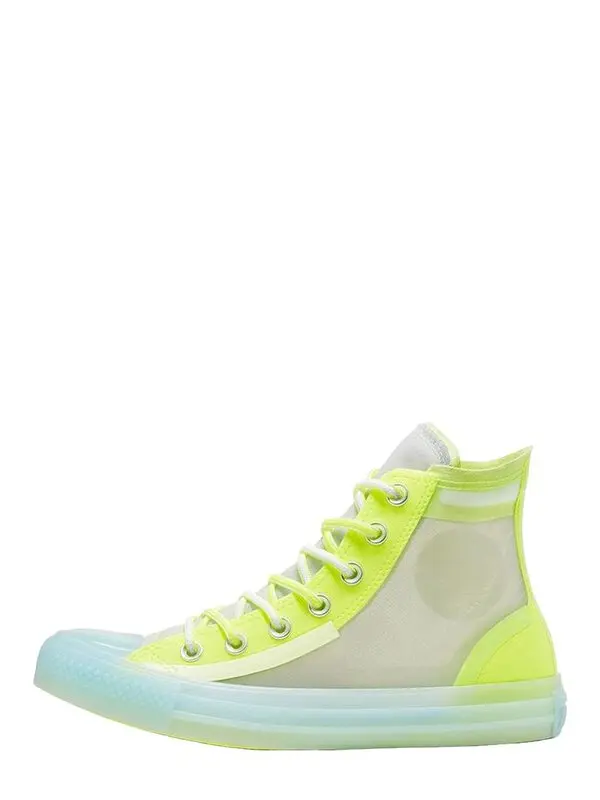 CONVERSE Translucent Mesh Utility Chuck Taylor All Star High Top - Yellow/blue/white