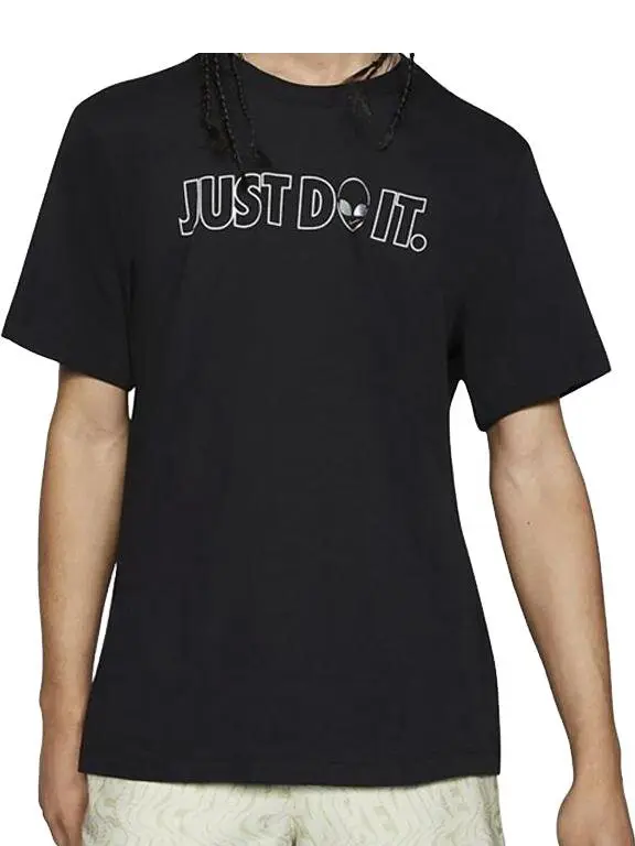 Nike Printing Short Sleeve 'alien - Black