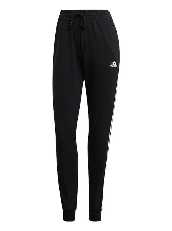 Adidas Training Essentials 3-stripes Track Pants - Black