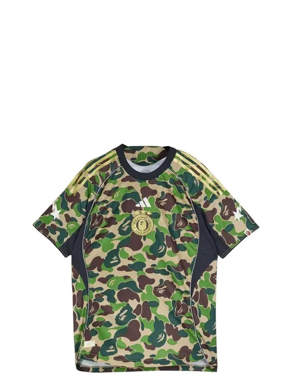Adidas X Bape Camouflage Crewneck Shirt - Multi-color