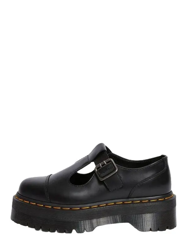 Dr. Martens Bethan Mary Jane Platform Shoes - Black