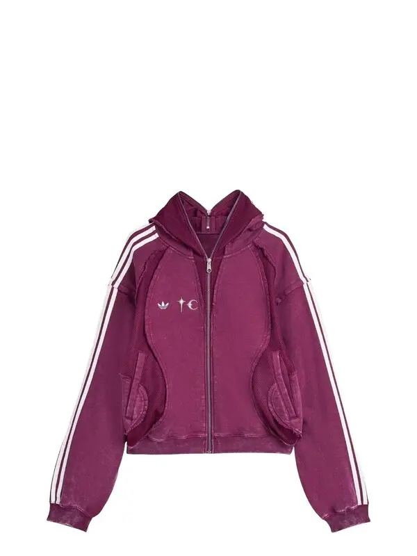Adidas X Thug Club Teamgeist Hooded Jacket - Maroon