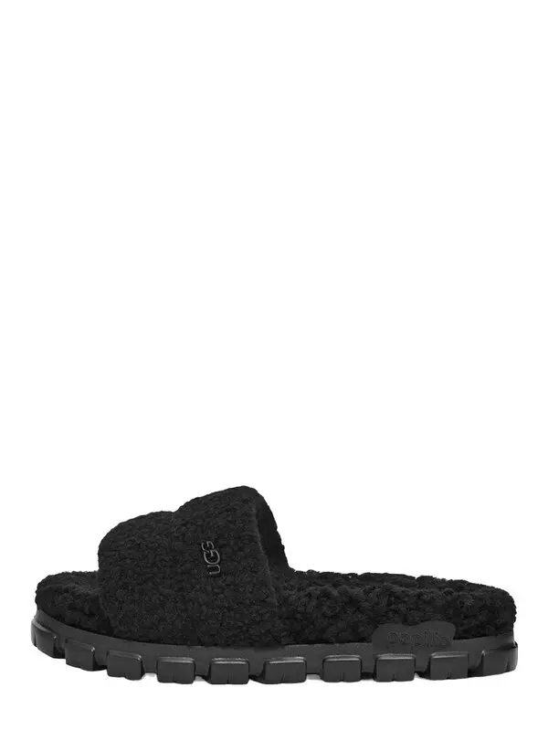 UGG Cozetta Curly Slide - Black