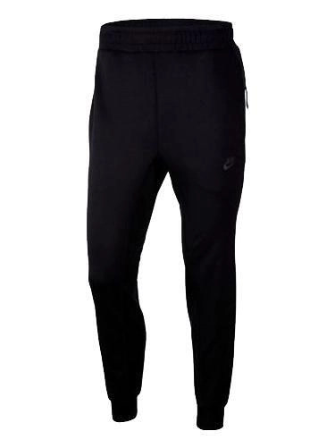Nike As Nsw Pe Jggr Ponte Ribbed Knit Sports Long Pants - Black