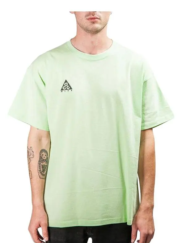 Nike Logo Short Sleeve T-shirt - Greenyellow