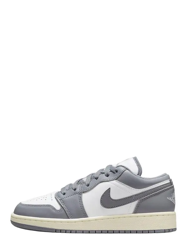JORDAN 1 Low "vintage Grey - White/grey