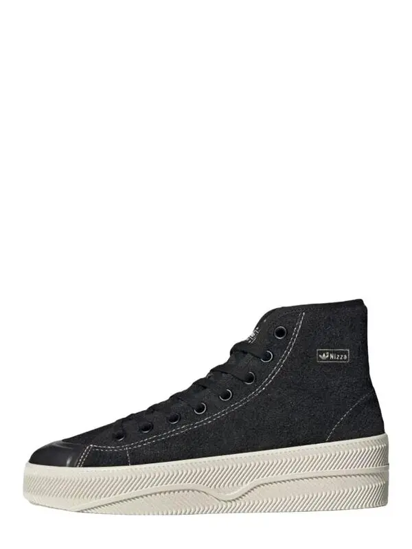 Adidas Nizza 2 High Top Sneakers - Core Black/off White