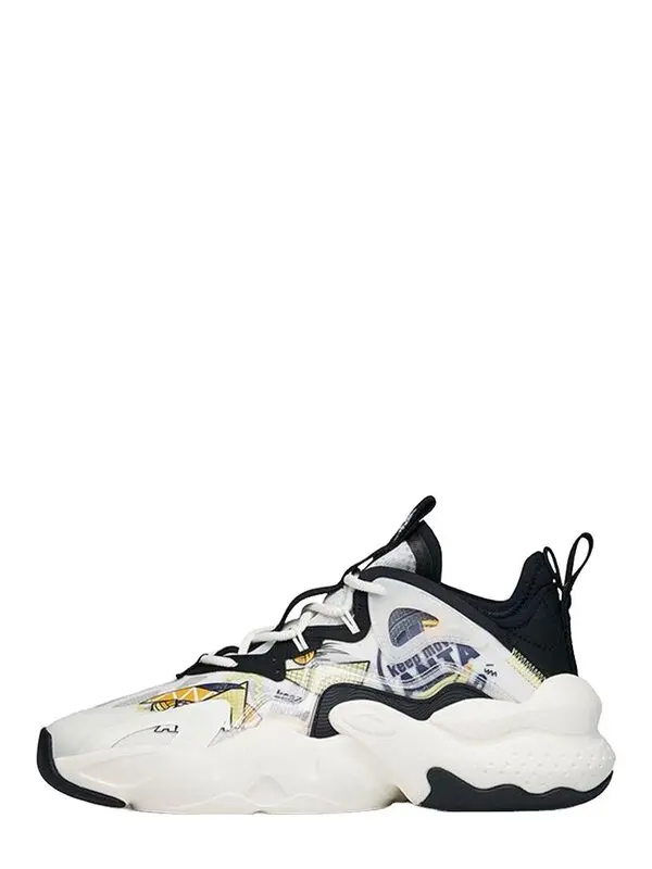 ANTA Wuyi Athletic Sneakers - White/black/green