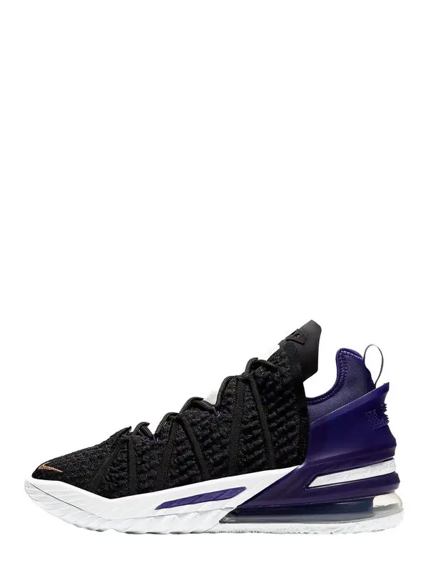 Nike Lebron 18 Ep Lakers High Top Sneakers - Black