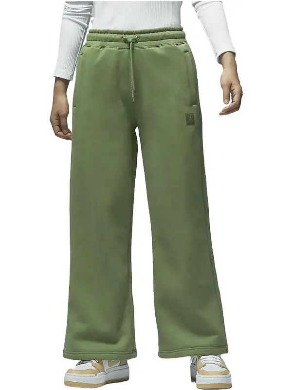 JORDAN Flight Sweatpants - Olive Green