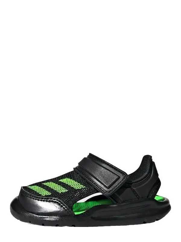 Adidas Fortaswim I Velcro Casual Sandals - Black/green