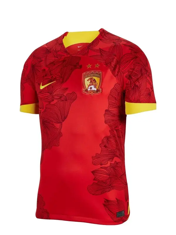 Nike Dri-fit Guangzhou F.c. Soccer Jersey - Red