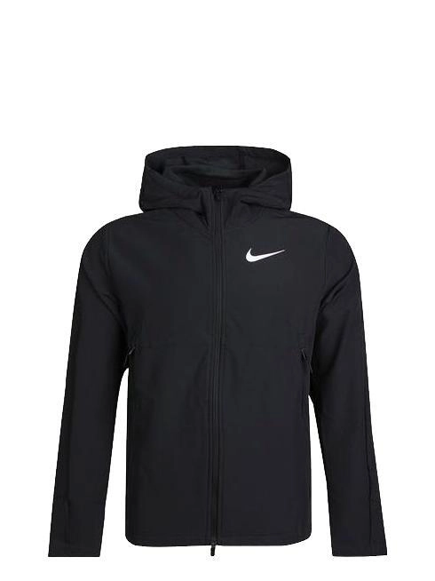 Nike Logo Woven Training Hooded Jacket - Black