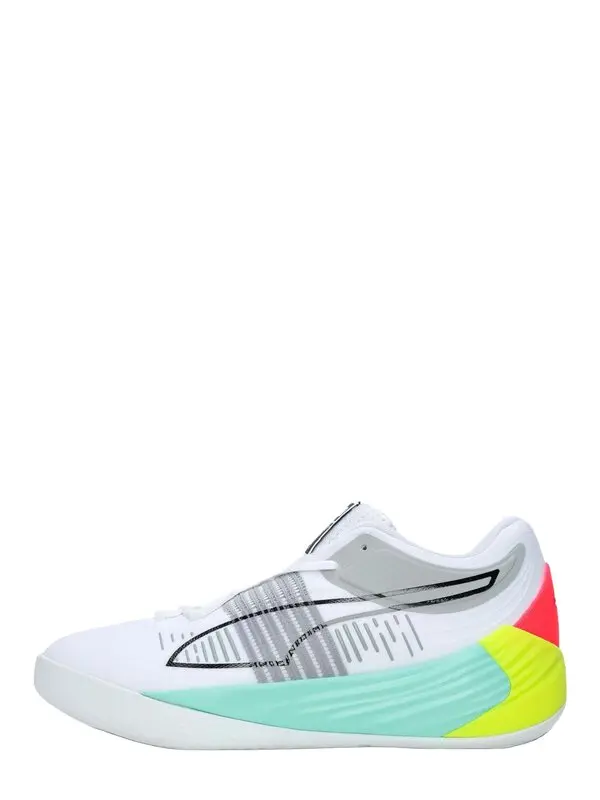 PUMA Fusion Nitro Basketball Sneakers - White