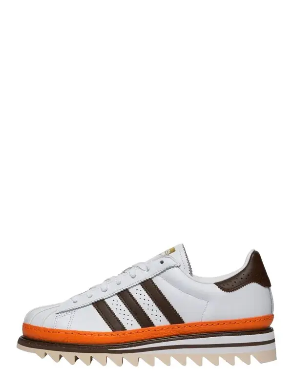 Adidas Clot X Superstar - White/coffee