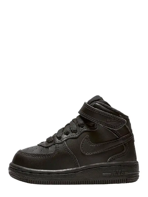 Nike Force 1 Mid Sneakers - Black
