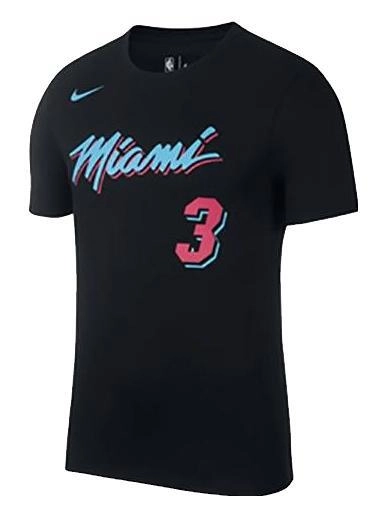 Nike Miami Heat Dwayne Wade 18-19 Season Limited Jersey - Black