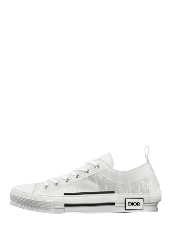 Dior B23 Oblique Low-top Sneakers - White