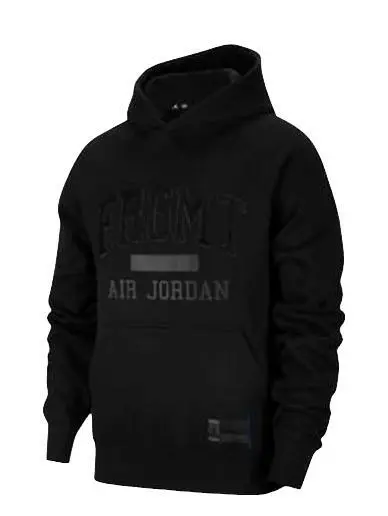 JORDAN X Fragment Pullover Hoodie - Black