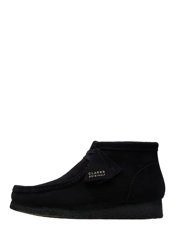 Clarks Wallabee Boots Suede - Black