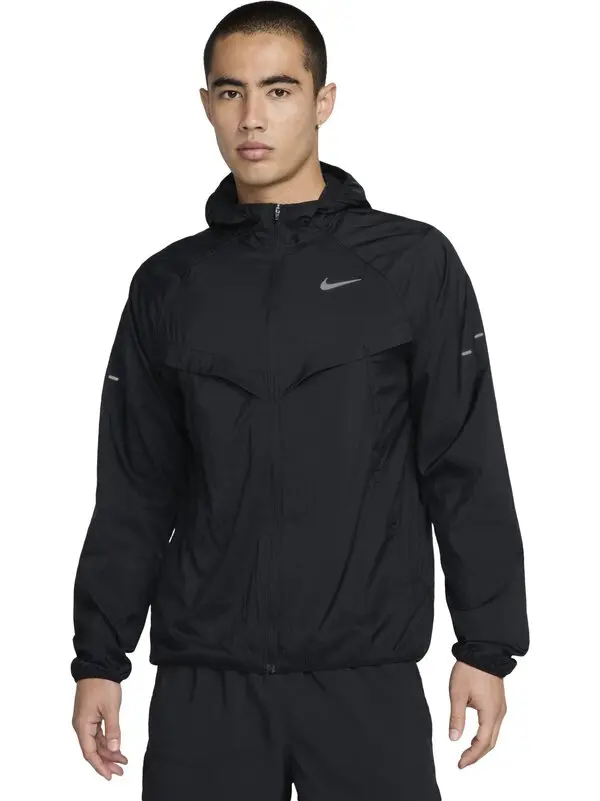 Nike Stride Repel Uv Running Jacket - Black