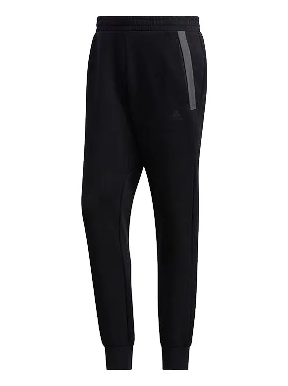 Adidas Mh Pnt Dk Ribbed Sports Pants - Black