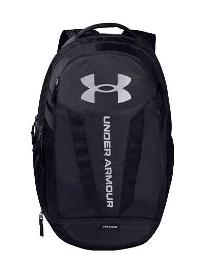 Under Armour Hustle 5.0 Backpack - Black/silver